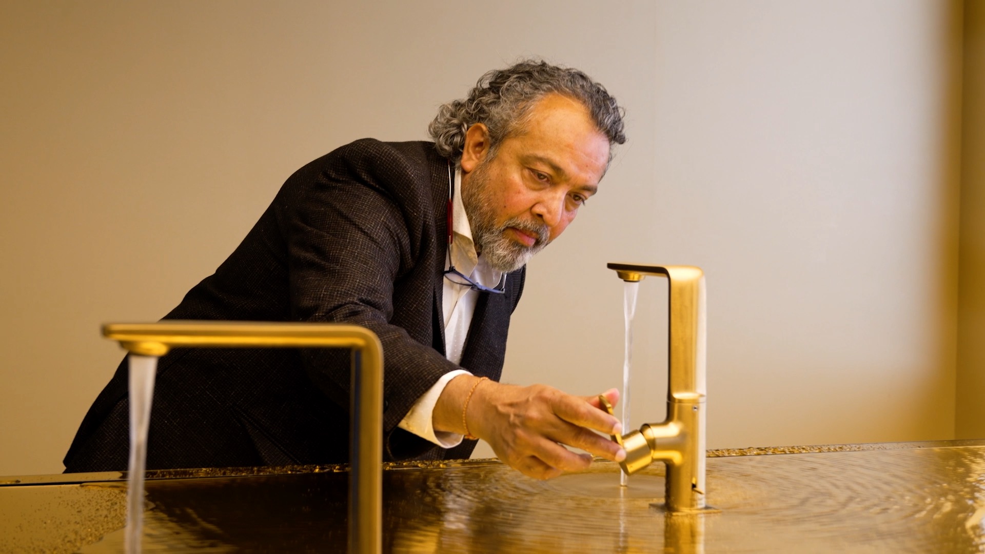 Yatin Patel of DSP Design Associates at Milan Design Week